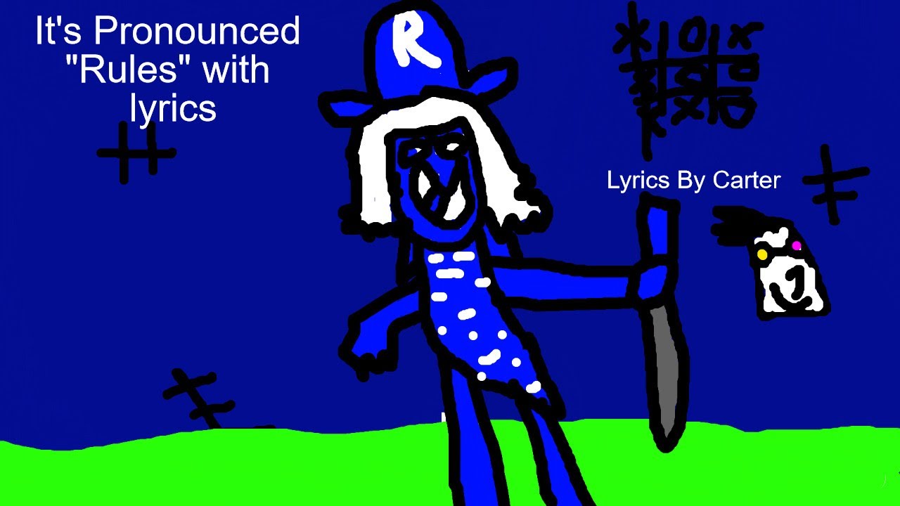 It's Pronounced "Rules" With Lyrics (A DeltaRune Song) deltarune the ...