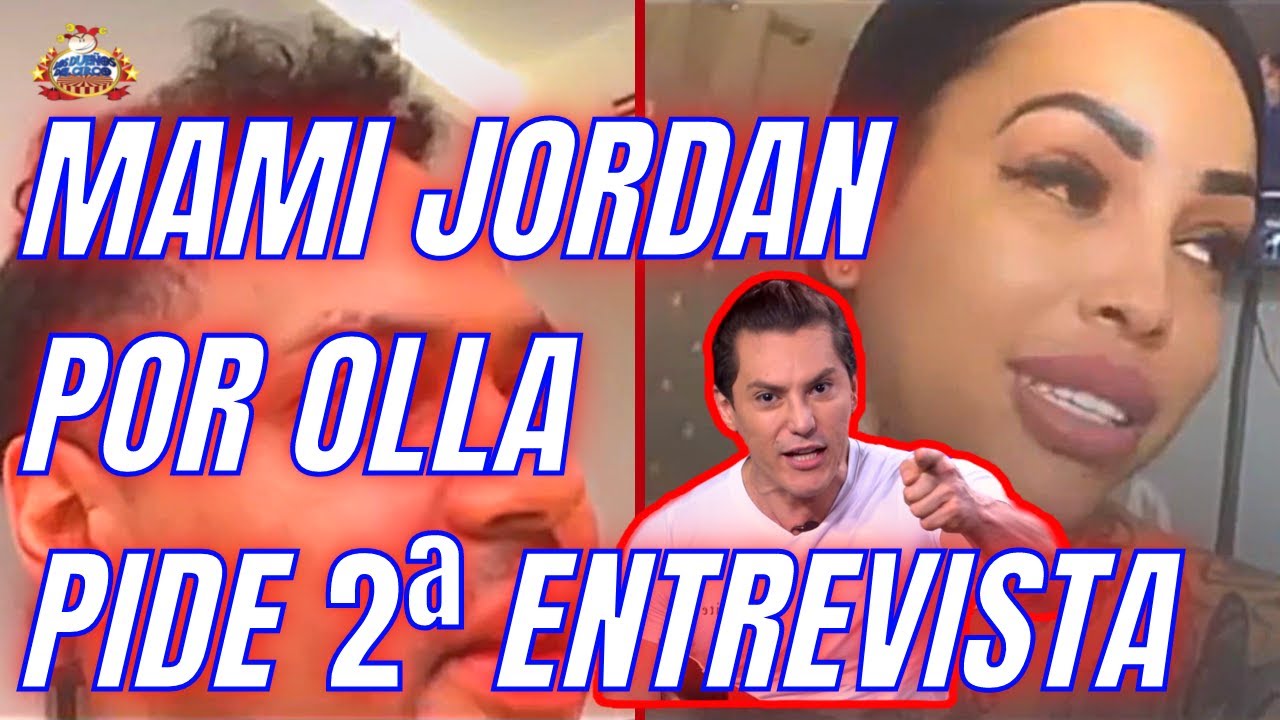 Santiago y Mami Jordan DIQUE en una 2ª entrevista. ALI CUENTA PORQUE ...