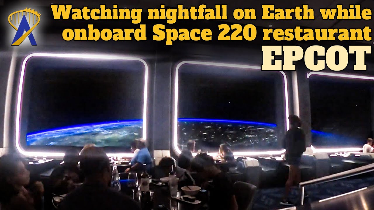 Watch Nightfall Across the U.S. From Inside Space 220 at Epcot - YouTube