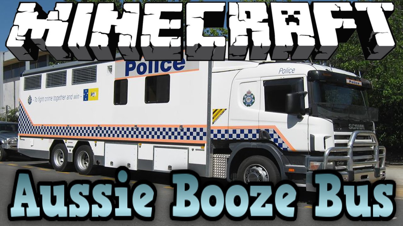 Minecraft Vehicle Tutorial - Aussie Booze Bus - YouTube