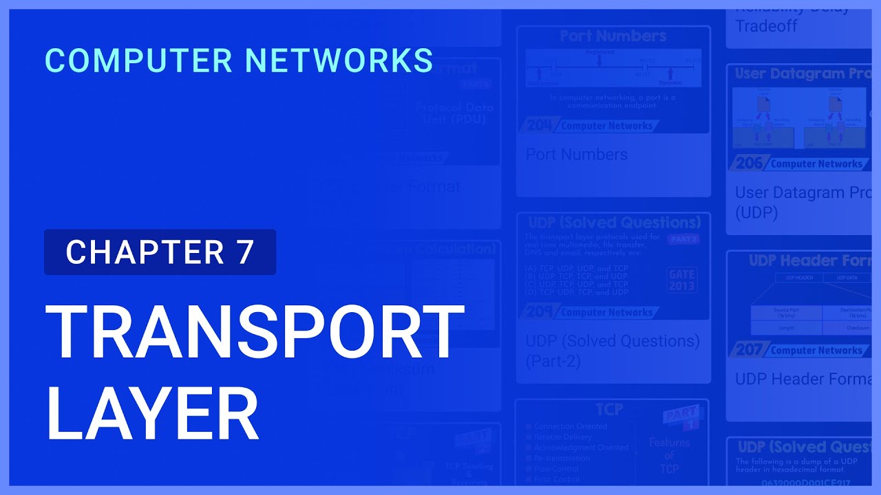 Transport Layer | Chapter-7 | Computer Networks - YouTube