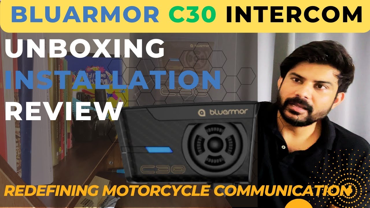 Unboxing, Installation & Review of Bluarmor C30 Intercom #bluarmor # ...