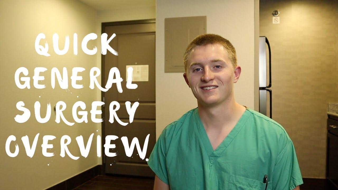 QUICK General Surgery Rotation Summary - YouTube