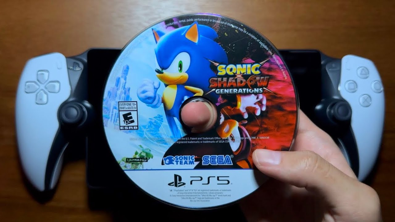 Sonic X Shadow Generations Disc Edition (PS5) PlayStation Portal ...