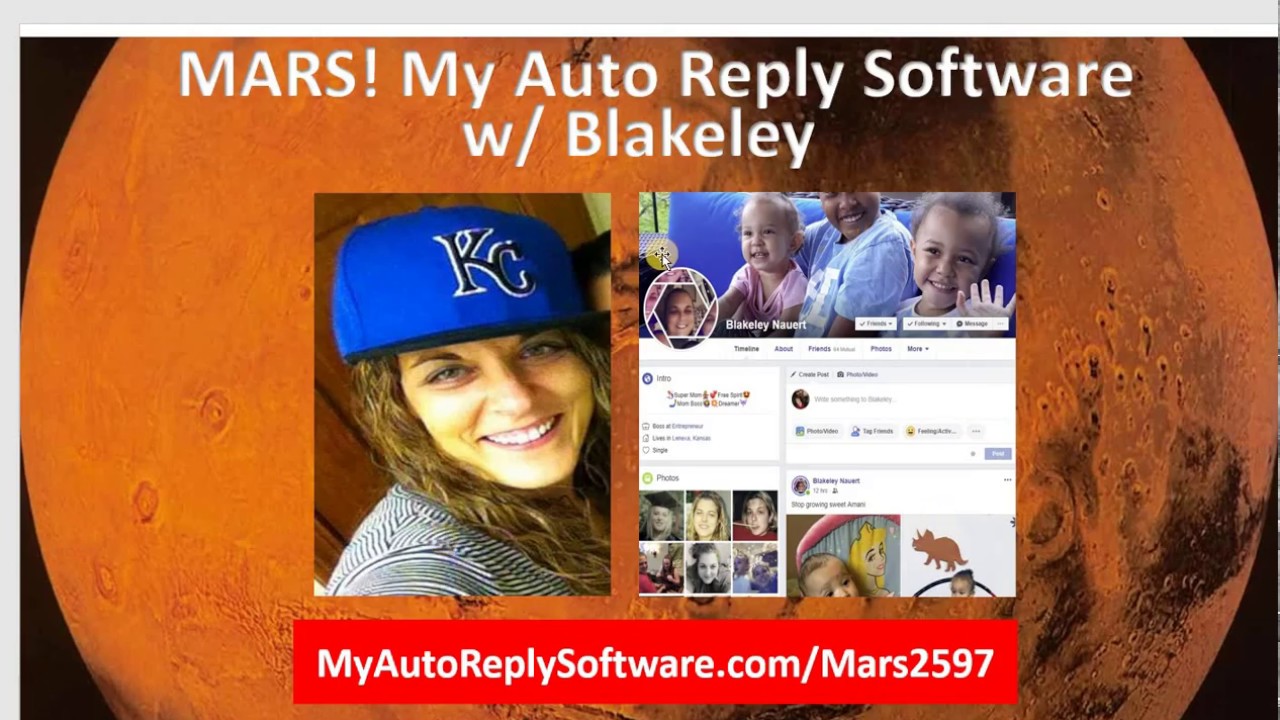 My Auto Reply Software MARS! Get Paid To Go To MARS w/ Blakeley! Earn ...