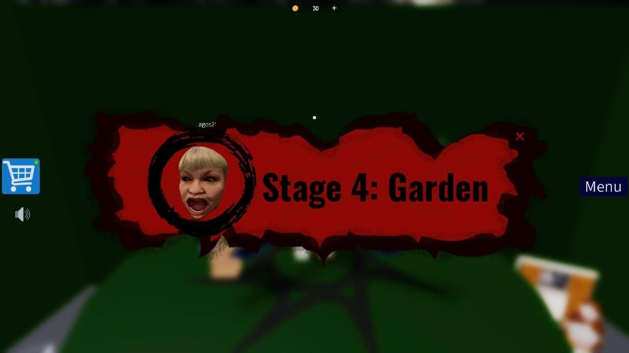 Escape Angry Head Garden stage 4 Roblox - YouTube