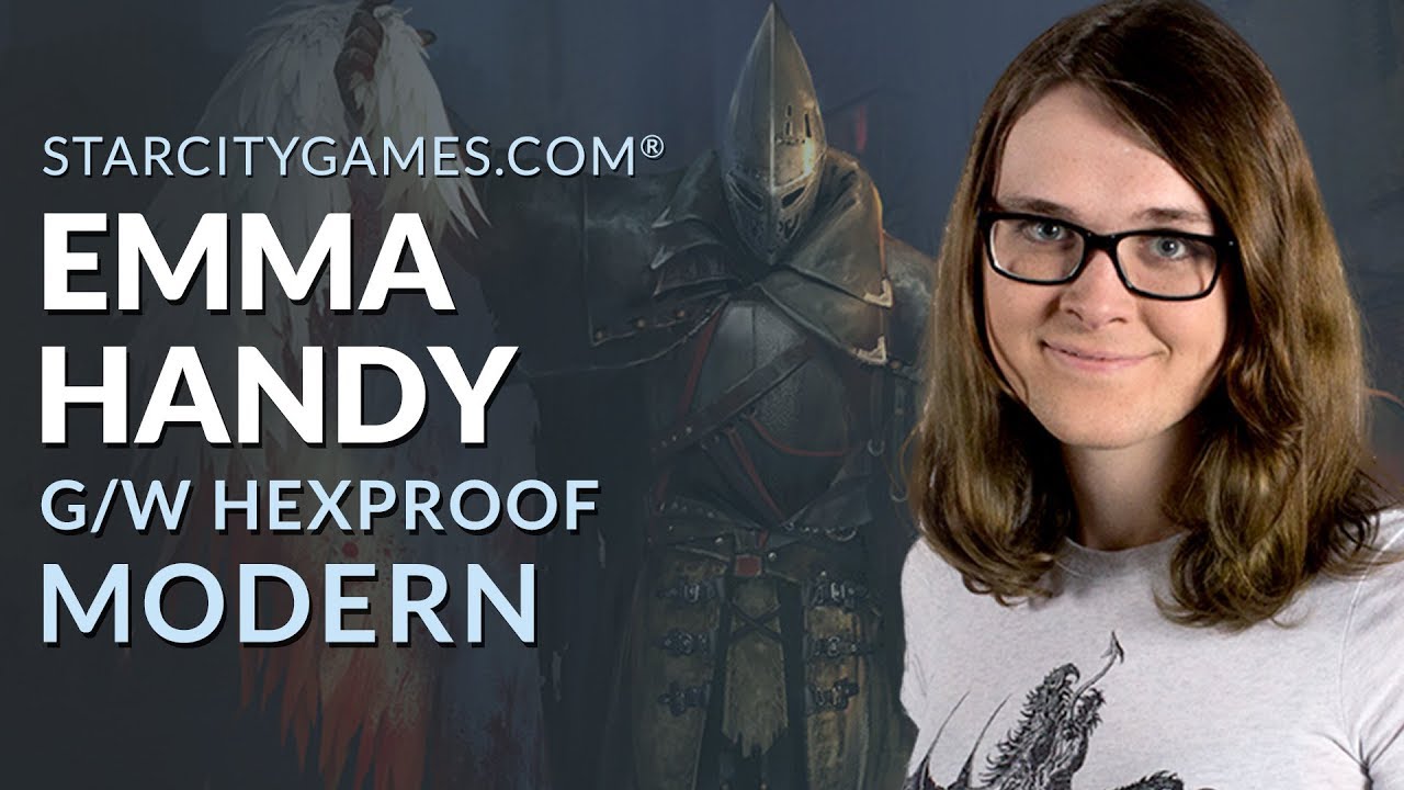 Modern: G/W Hexproof with Emma Handy - Round 1 - YouTube