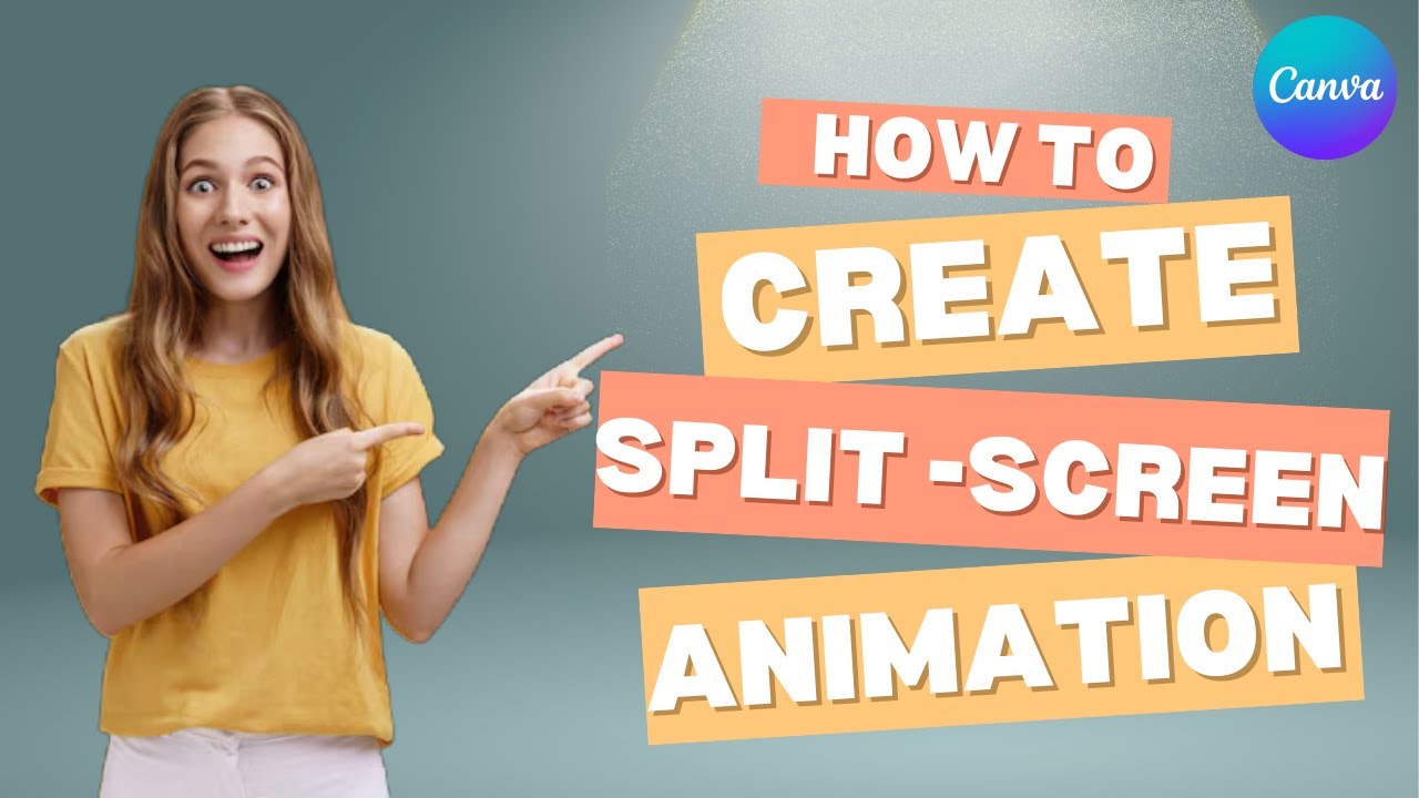 Split slide using Canva #canva #slideshow #split #splitscreentutorial ...