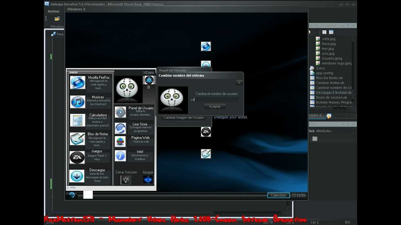 VB 2008 Tutorial - Sistema Operativo (Parte 1) - YouTube