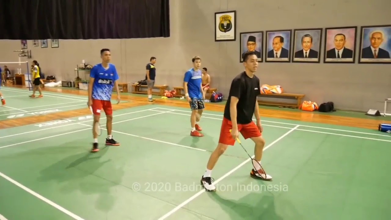 Kevin sanjaya dkk #BadmintonIndonesia - YouTube