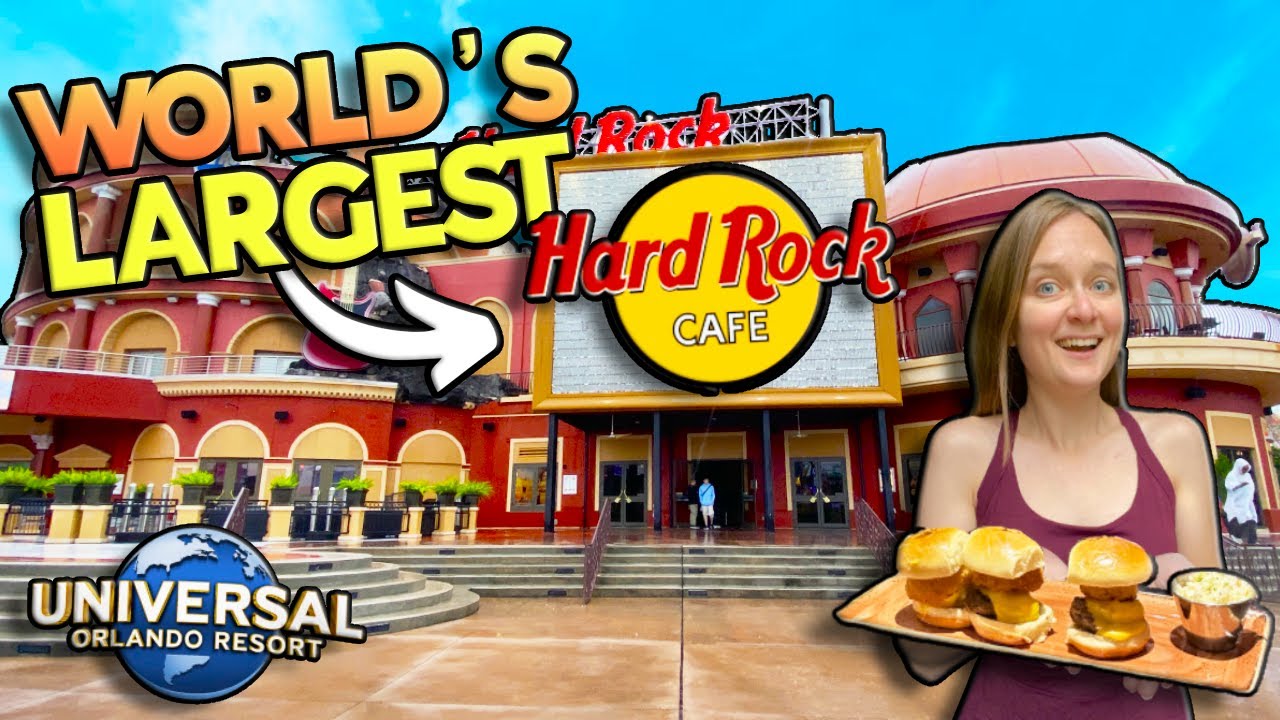 Inside Look Worlds Largest Hard Rock Cafe At Universal Orlando 2023
