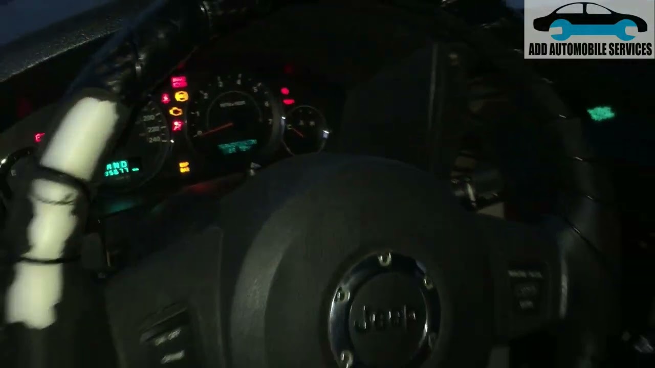 2008 Jeep Commander : No communication with PCM and ABS modules - YouTube