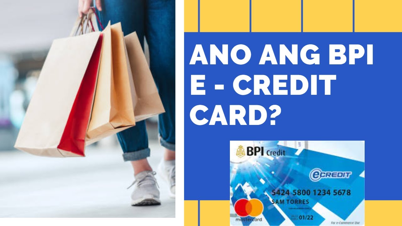 BPI E Credit Card #creditcard #bpi - YouTube