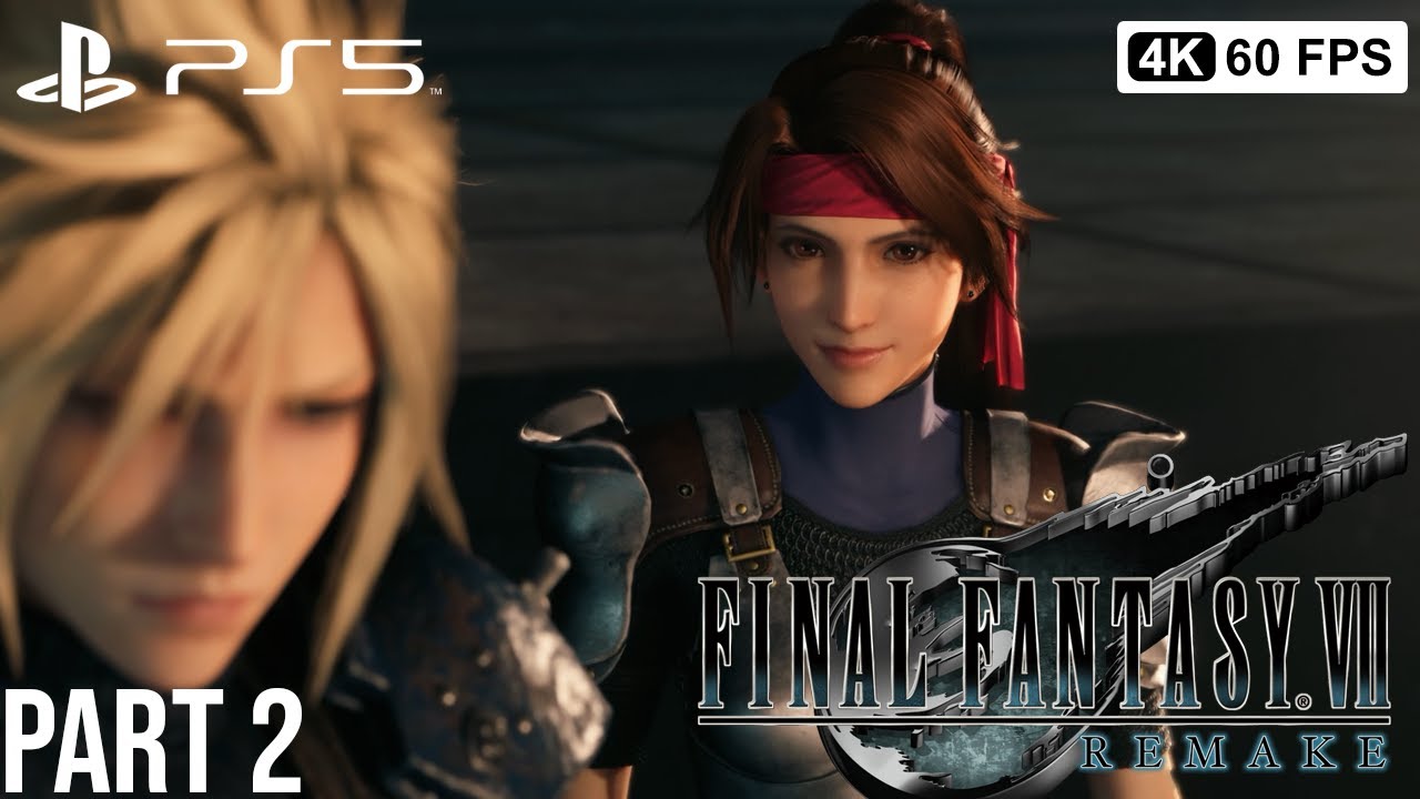 FINAL FANTASY 7 REMAKE Gameplay Walkthrough Part 2 FULL GAME [4K 60FPS ...