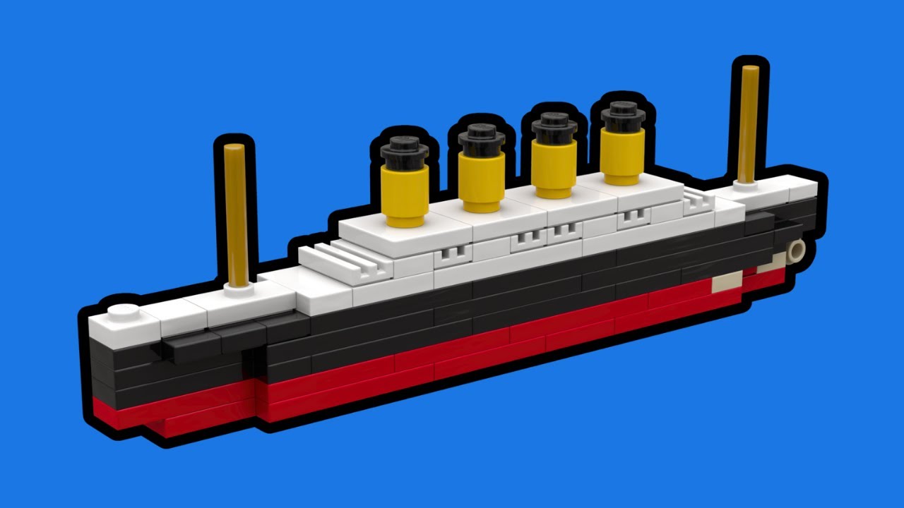 LEGO RMS Titanic MOC [Old Version] - YouTube