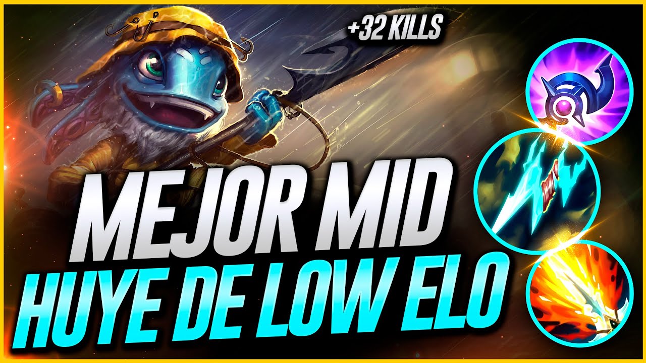 😱¡WTF RIOT EL DAÑO! APRENDE como JUGAR FIZZ MID y COMO SALIR de LOW ELO ...
