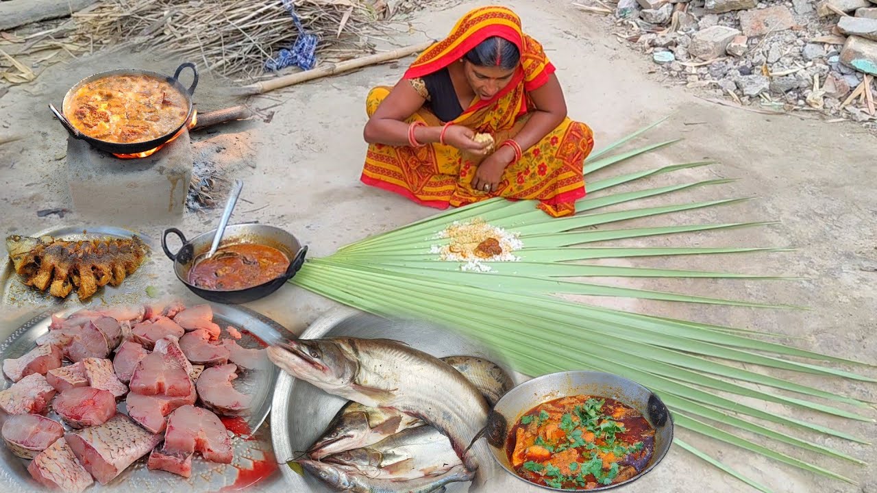 Boari fish catching | boari fish cooking and eating in bihar ! boari ...