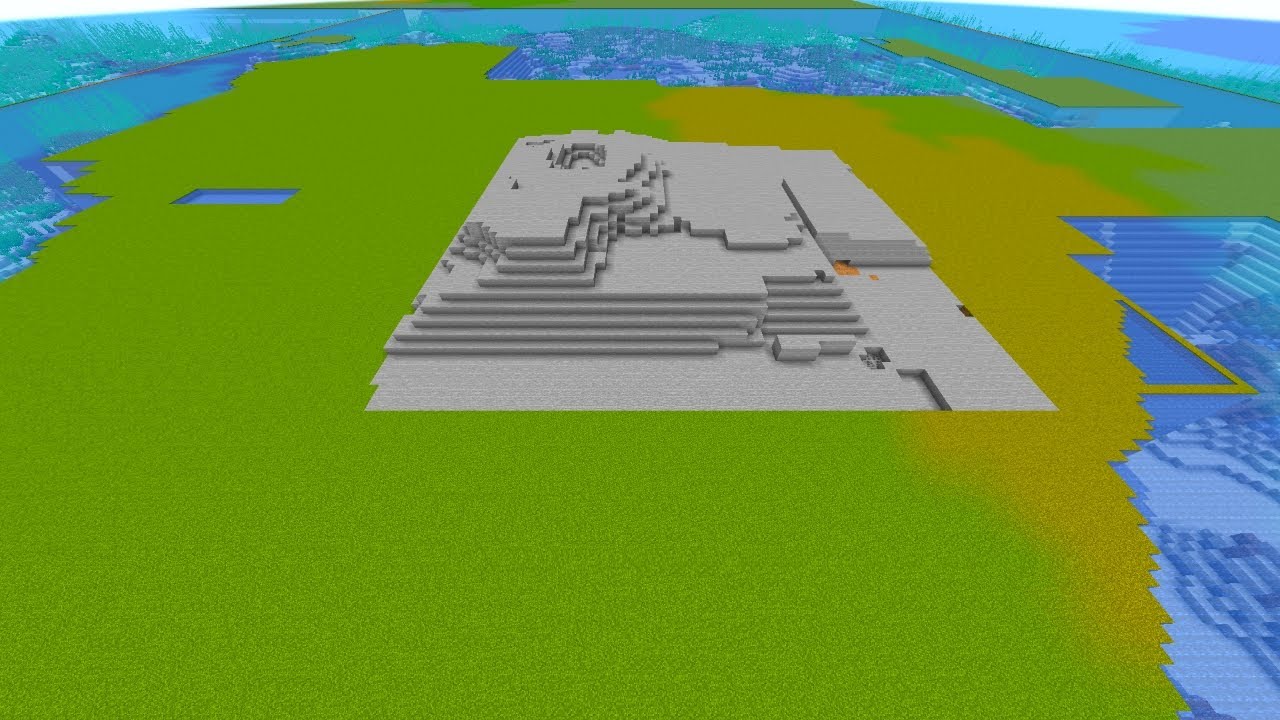 Minecraft - making the world flat 438 - YouTube