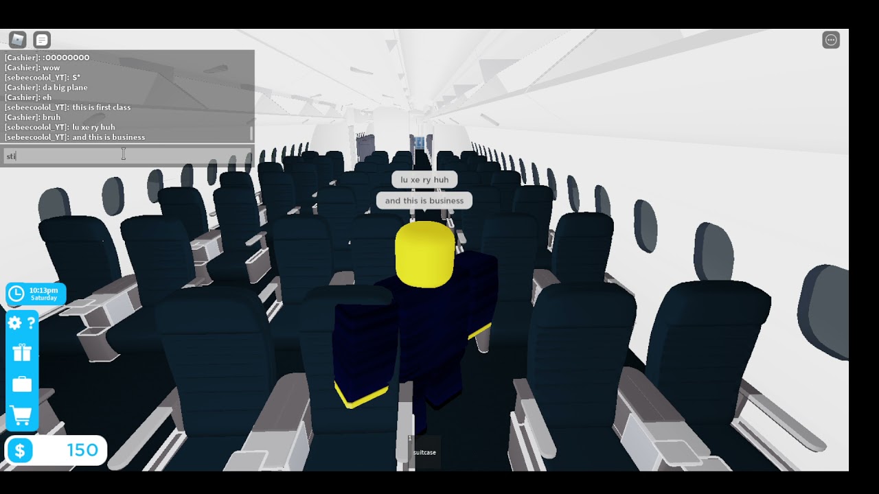 Whats inside in the boeing 787-8? (roblox) - YouTube
