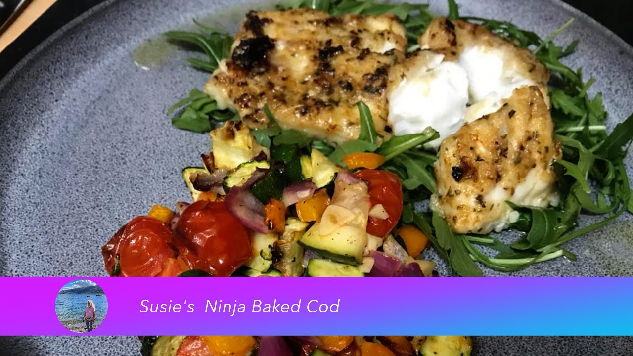 Susie's Ninja Baked Cod - YouTube