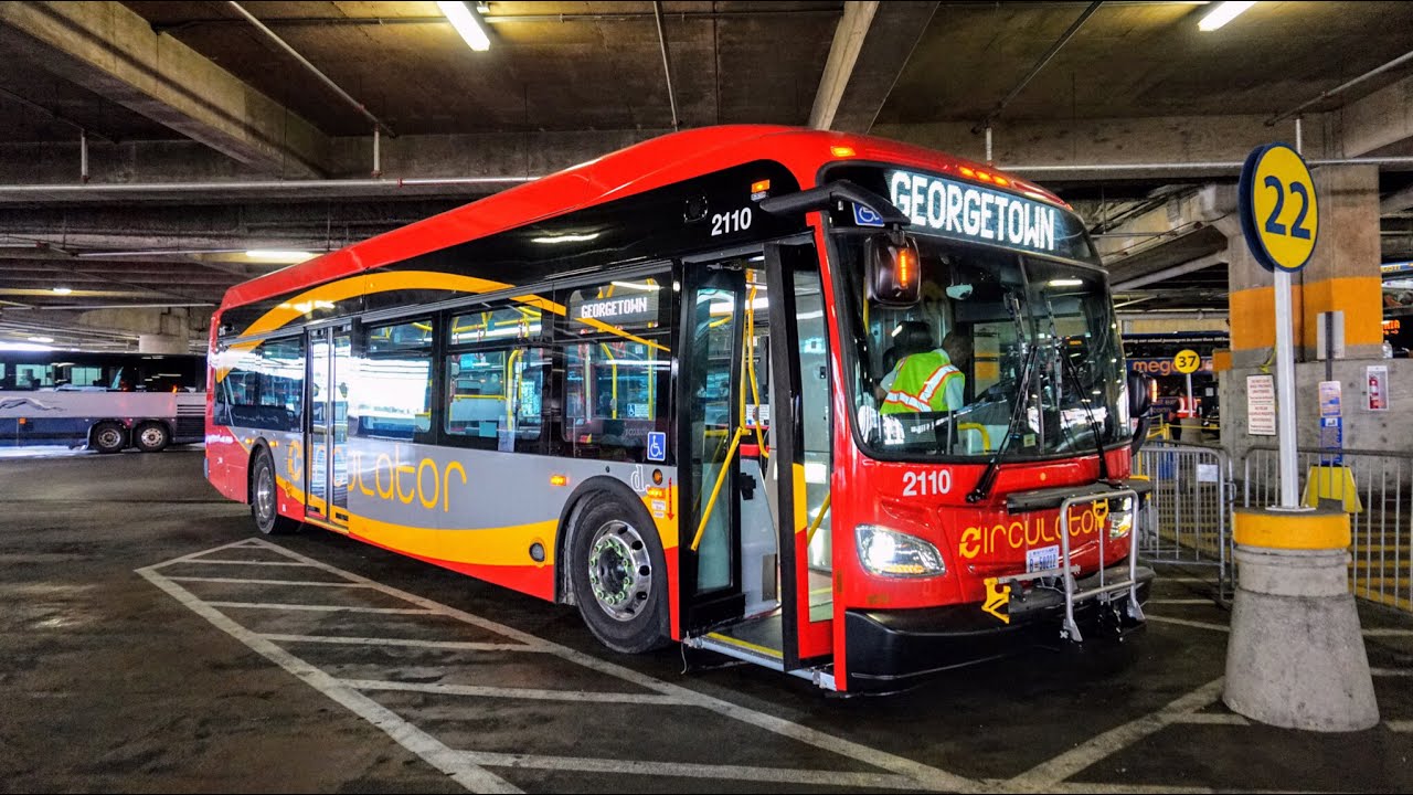 DC Circulator Exclusive!!! 2017 New Flyer Xcelsior XD40 #2110 Ride ...