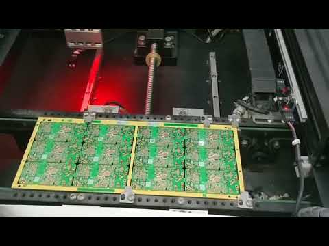 SMT PCB Assembly line Automatic PCB LASER Marking Machine for QR Code ...