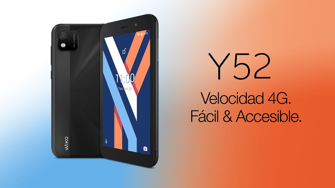 WIKO Y52 - Velocidad 4G. Fácil y accesible - YouTube