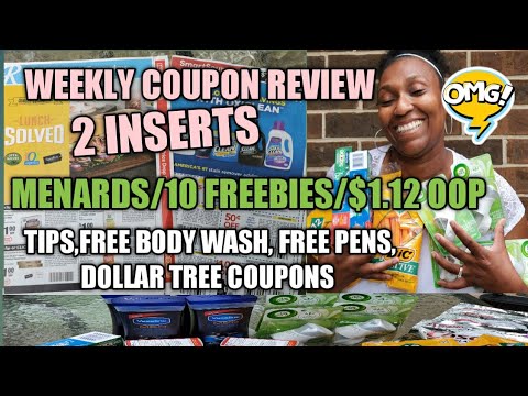 MENARDS COUPONING HAUL 8/8/2020 COUPON REVIEW FOR 8/9-8/15/2020 FREE ...