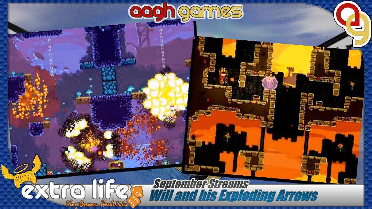2015 Extra Life Highlight - Will and his Exploding Arrows - YouTube