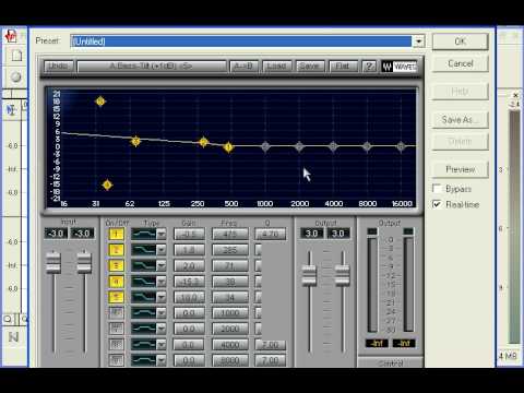Sound Forge Eq + Reverb + Wave hammer - YouTube