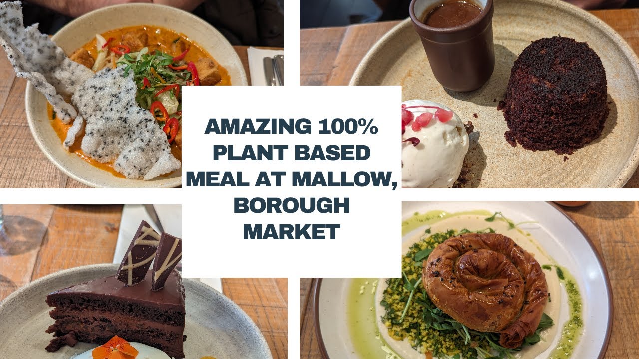 Amazing meal at top rated London plant based restaurant Mallow | Vegan ...