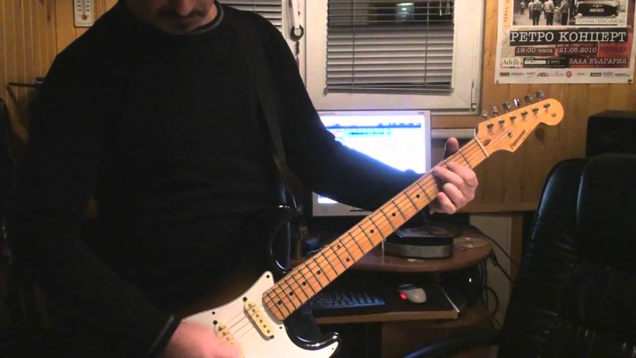 Fernandes stratocaster - YouTube