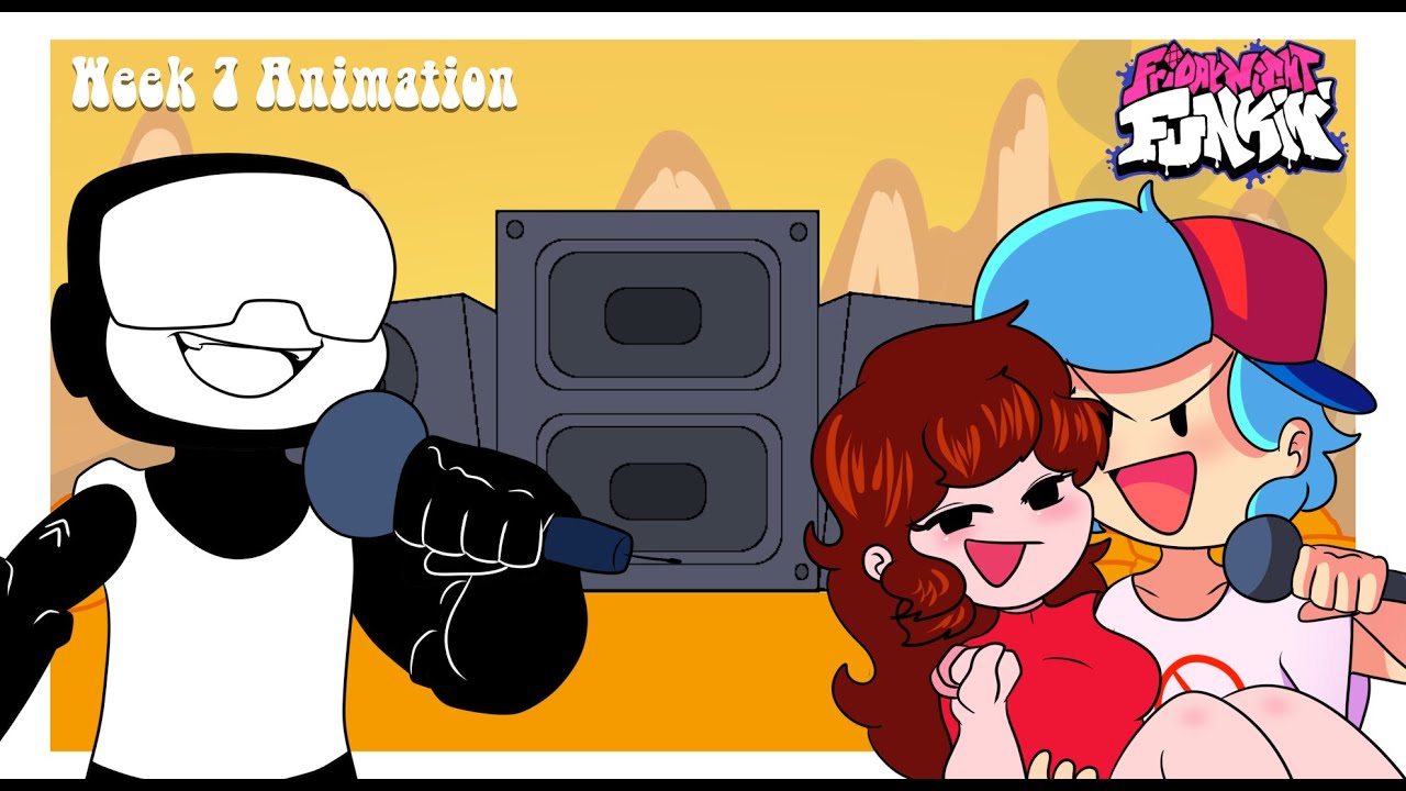 Friday Night Funkin´ // NEW WEEK 7 // FNF Stress Animation - YouTube