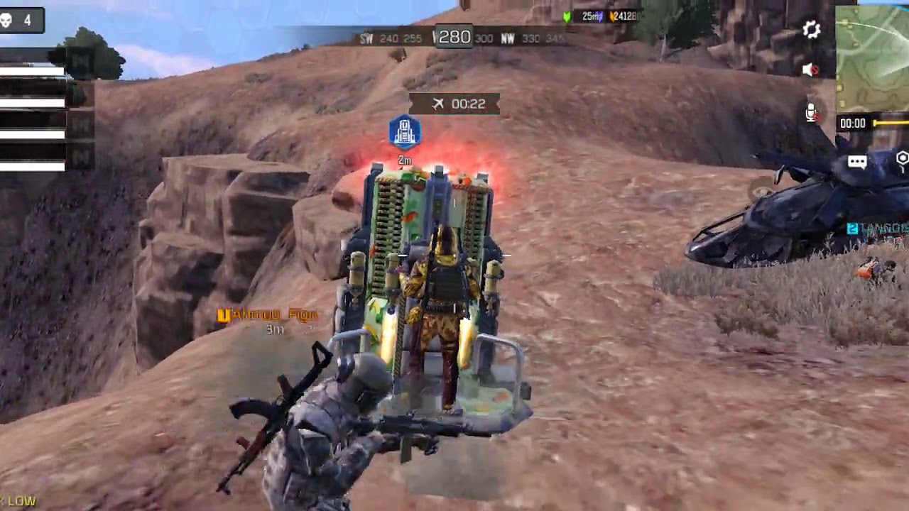 Call of Duty Mobile Battle Royale Squad Multiplayer TPP Gameplay ( No ...