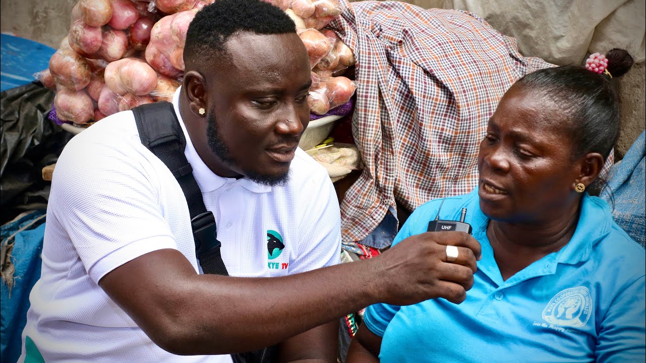 KROMA AYE DE ASAFO MARKET KUMASI EDITION WITH EUGENE SPARKLING - YouTube