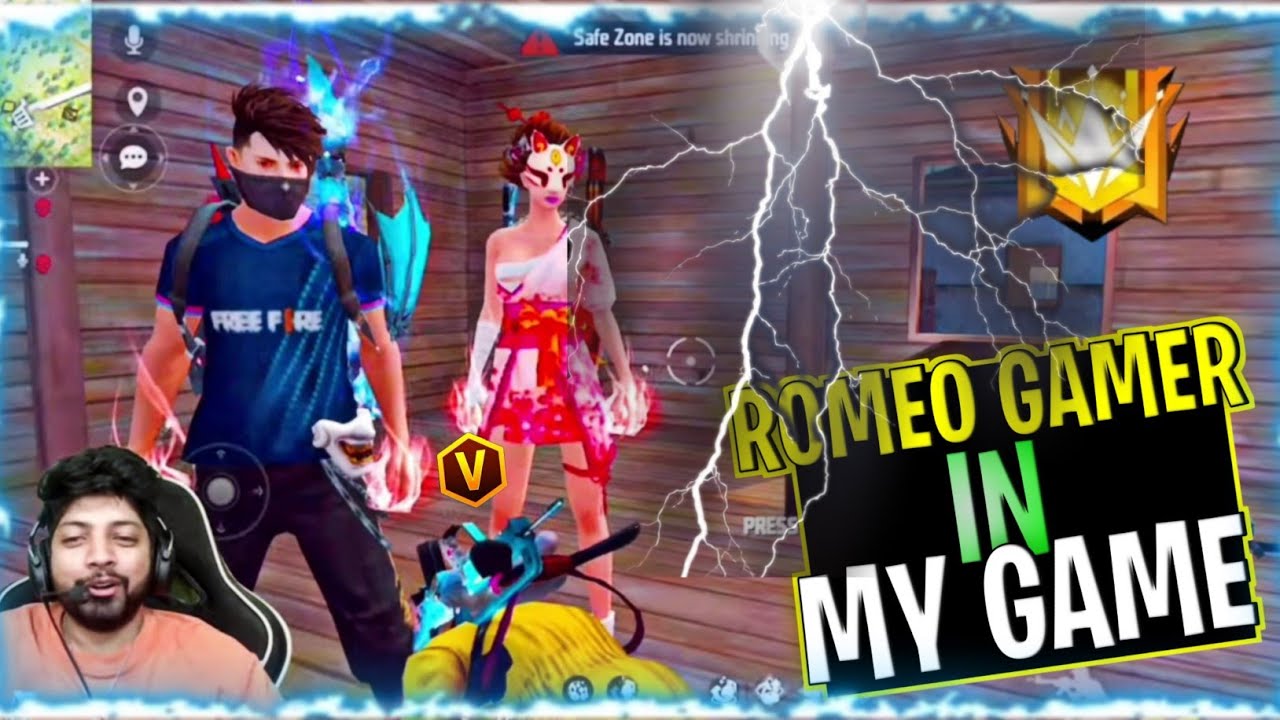 I KILLED V-Badge Player😱 !! Romeo Gamer In My Game😱 ️ !! @Romeogamer001 ...