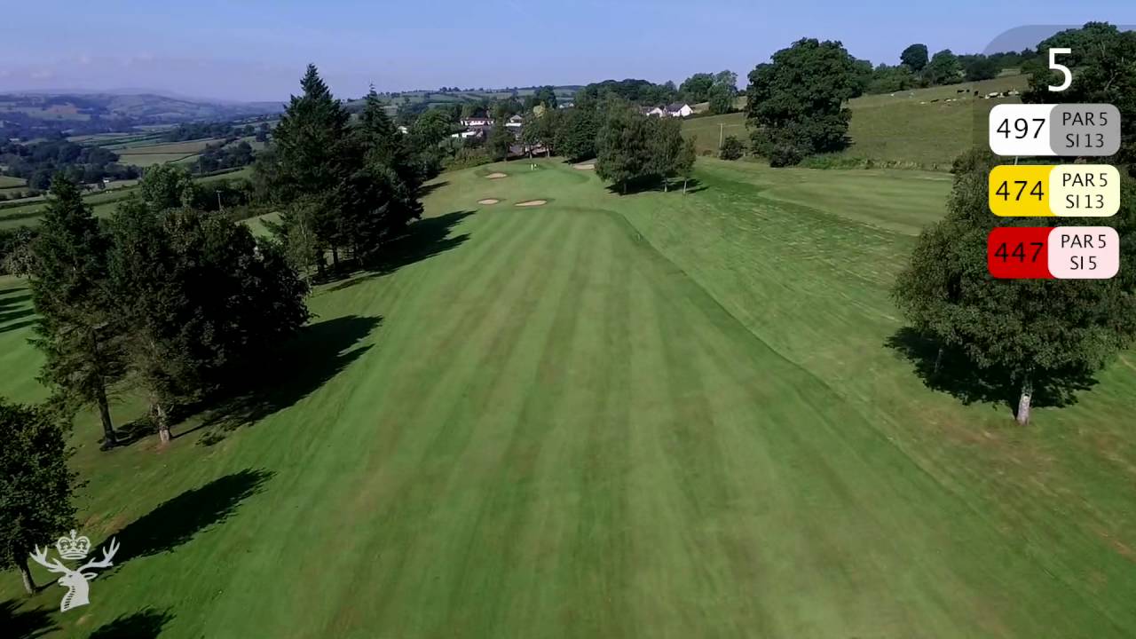5th Hole at Cradoc Golf Club - YouTube