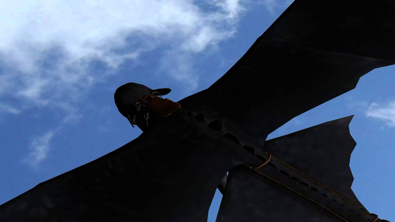 Toothless Flight (0.2) - YouTube