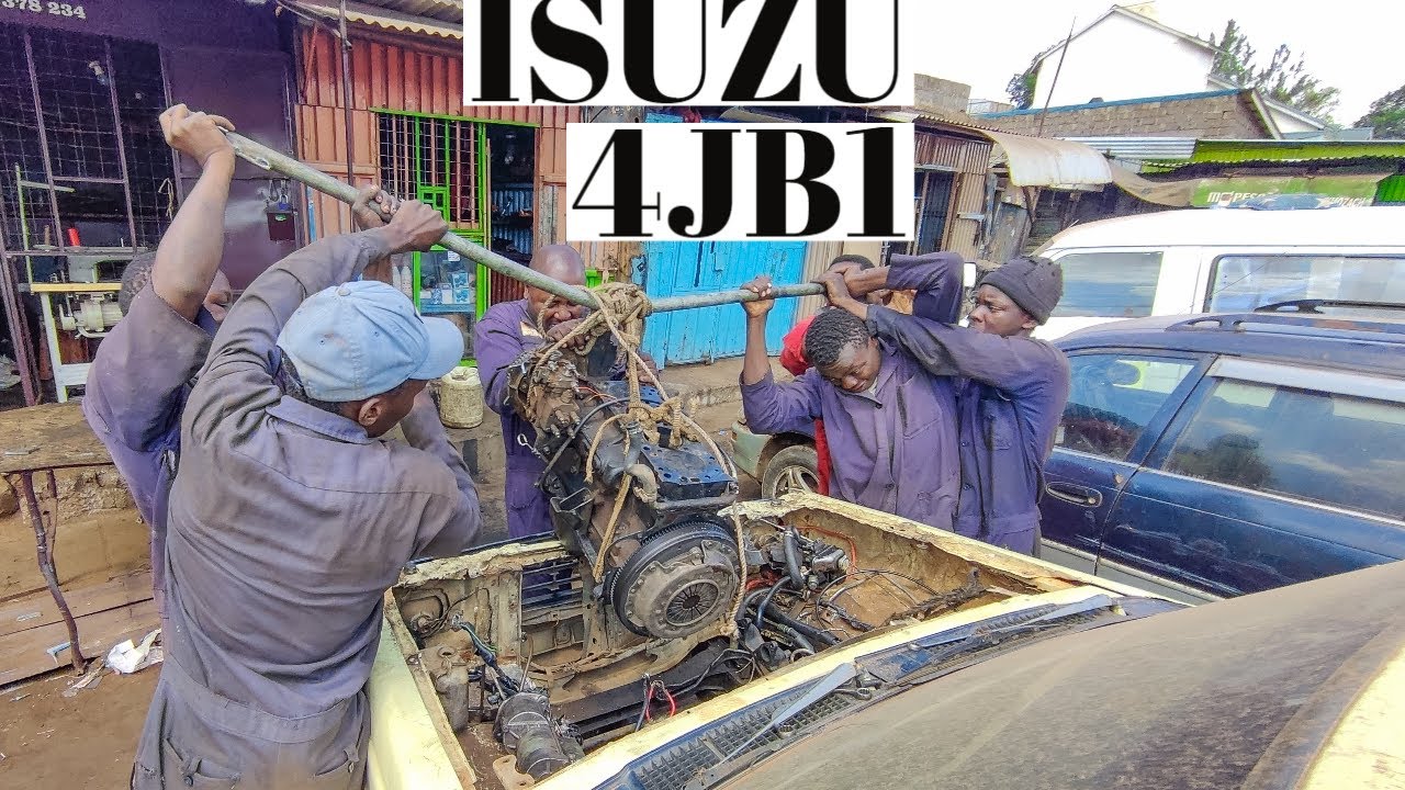 HOW TO OVERHAUL ISUZU 4JB1 ENGINE AMAZING VIDEO - YouTube