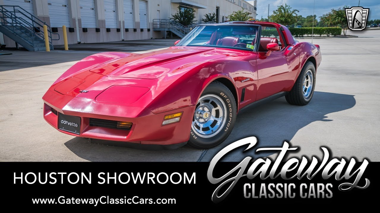 1982 Chevrolet Corvette, Gateway Classic Cars Houston #1619 - YouTube