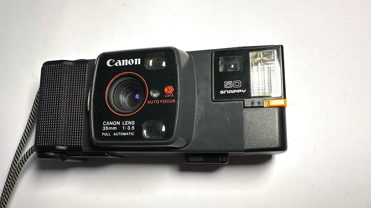 Canon Snappy 50 35mm Film Camera - YouTube