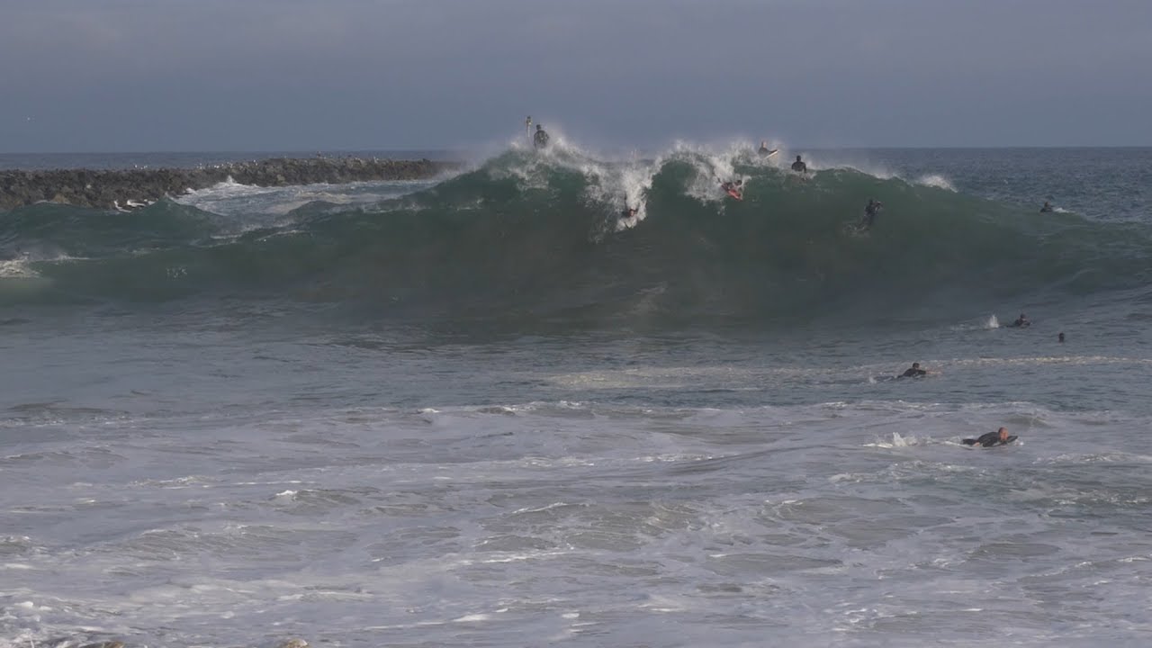 The Wedge, CA, Surf, 5/14/2019 PM - Part 3 (Cam B) - YouTube