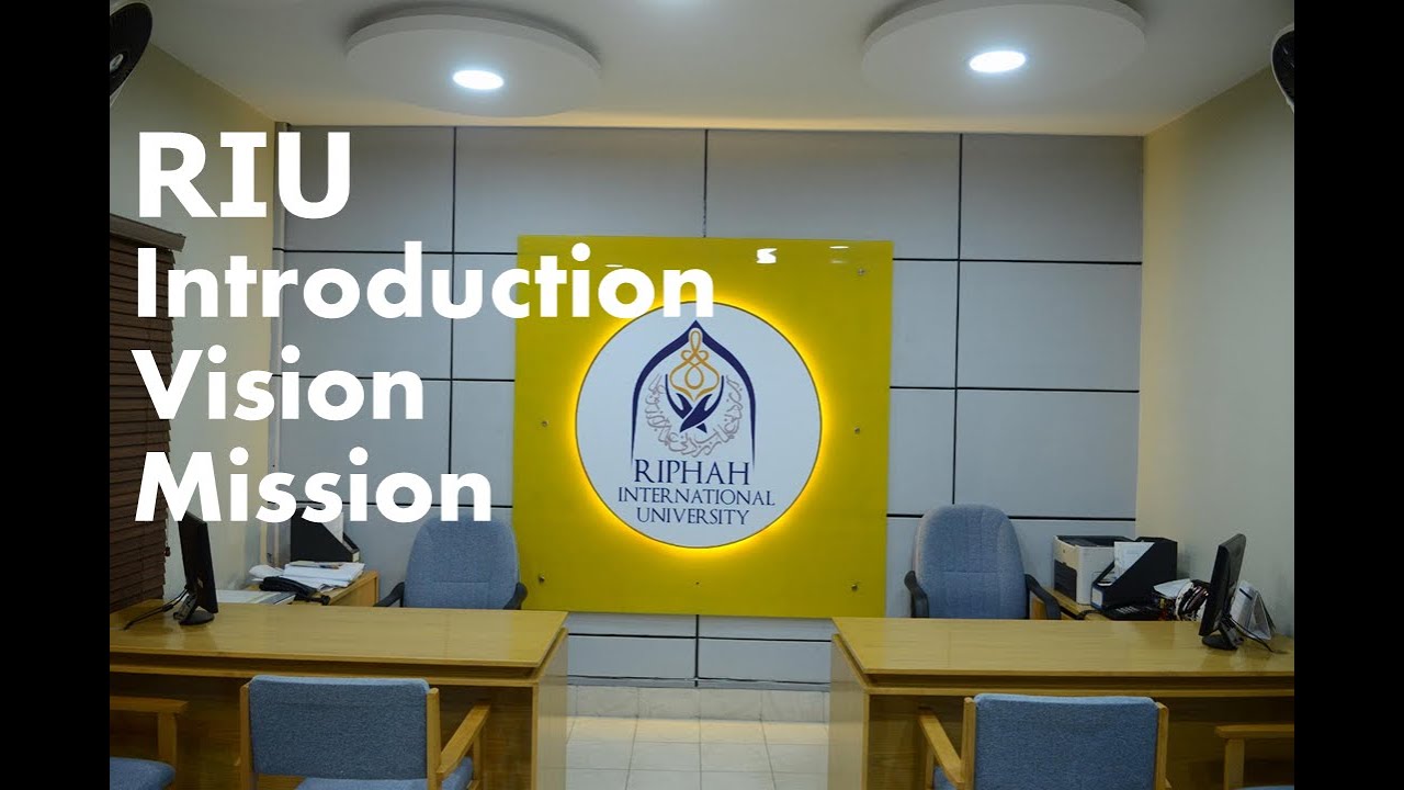 Riphah International University :introduction,Vision,Mission - YouTube