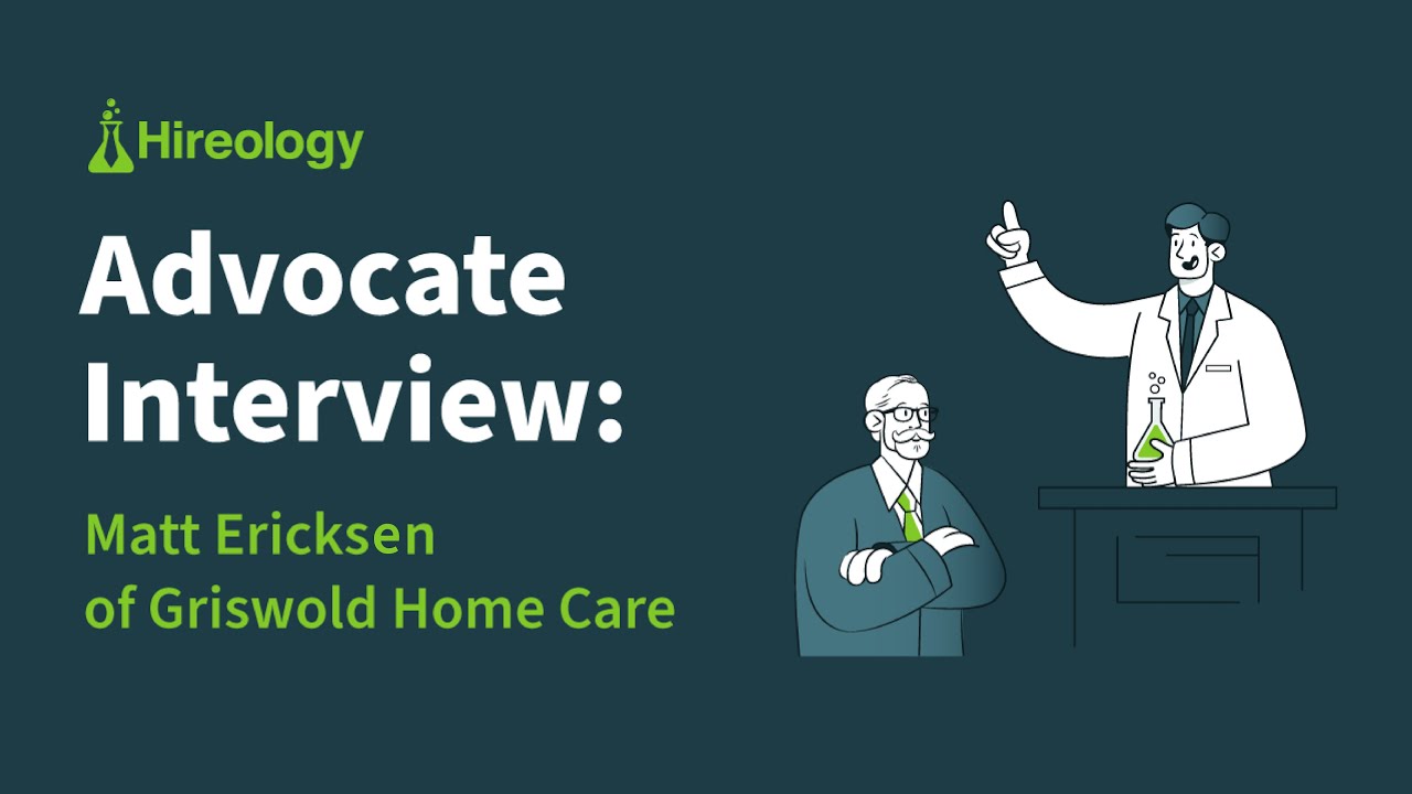 2022 Advocate Interview: Matt Ericksen of Griswold Home Care - YouTube