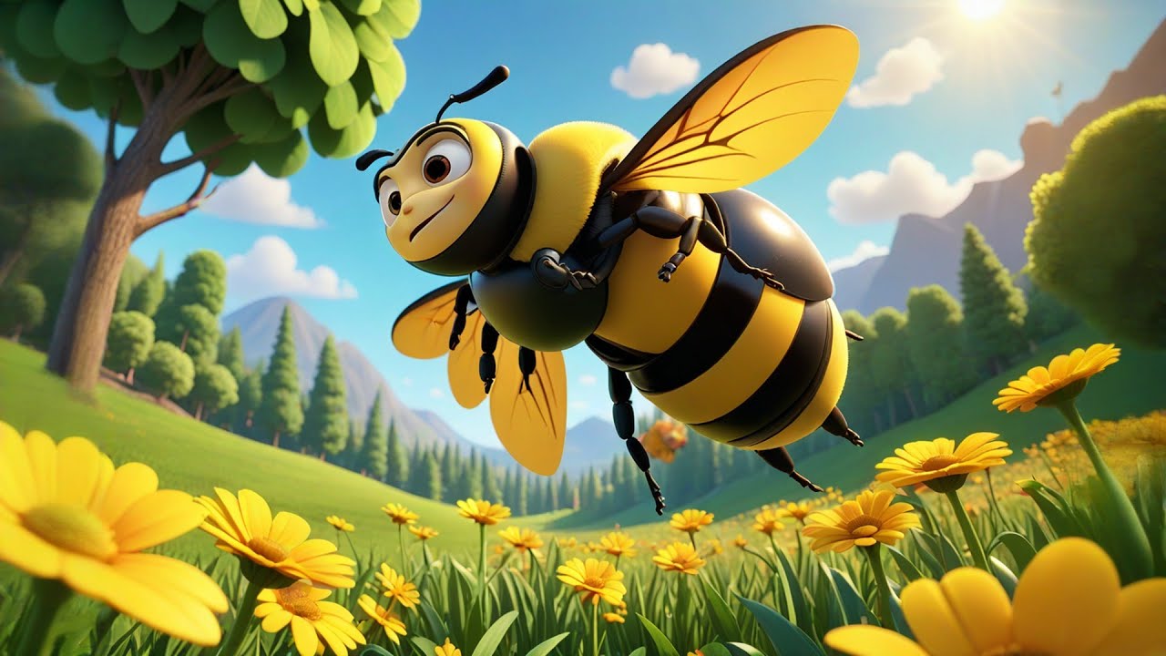 The Busy Bumblebee’s Buzzing Beat 🐝🎶 | Fun Learning Song for Kids ...
