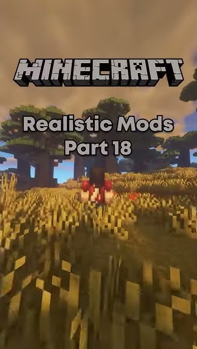 Minecraft Realistic Mods | Part 18 - YouTube