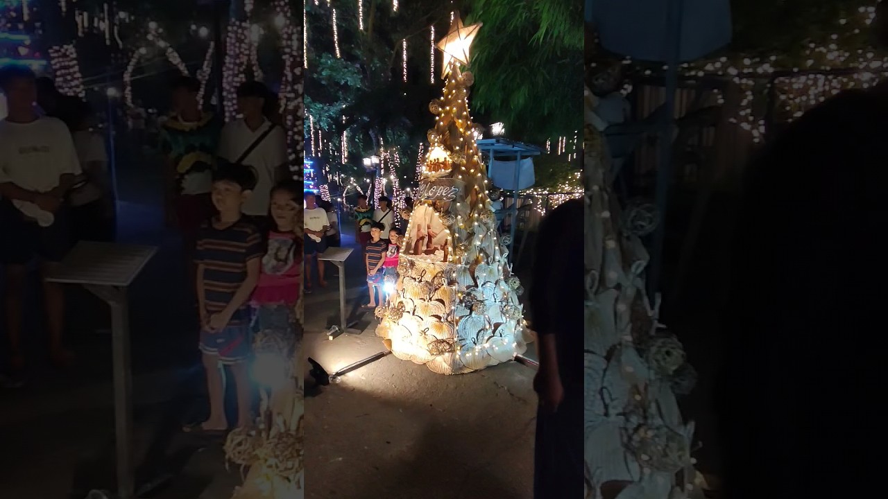 christmas tree gawa sa pamaypay - YouTube