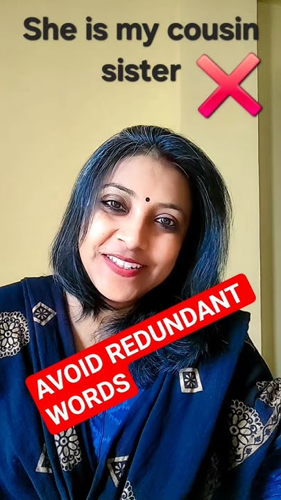 Quick Grammar Check || Avoid Redundant Words #englishgrammar #redundancy - YouTube