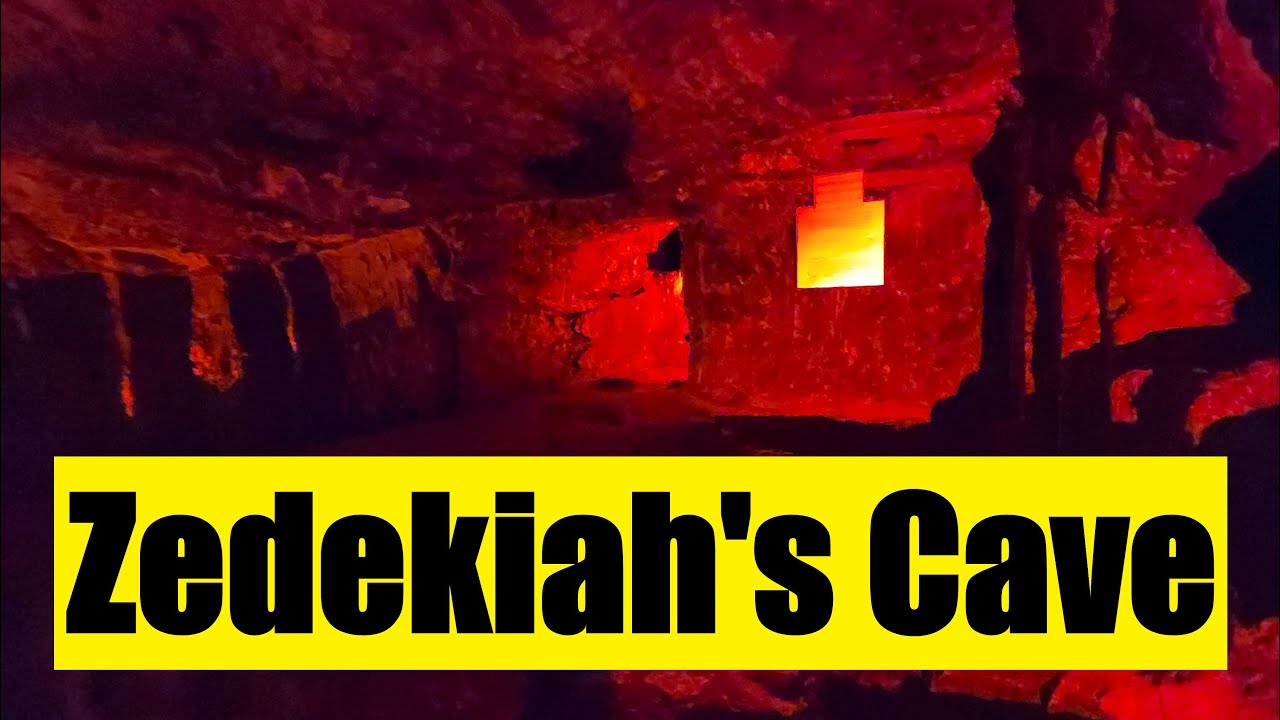 Zedekiah's Cave or King Solomon's Quarries — The Mysterious Cave Under ...