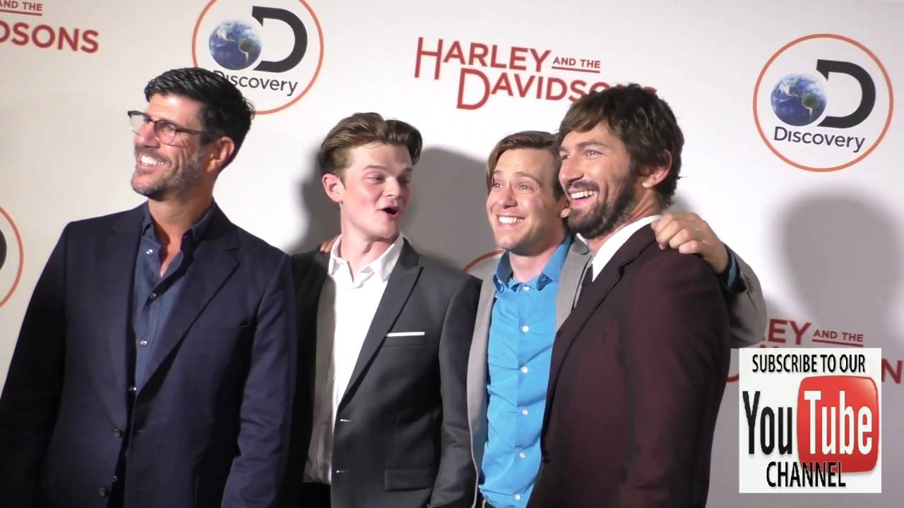 Harley & The Davidsons Cast at the Harley & The Davidsons Premiere a ...